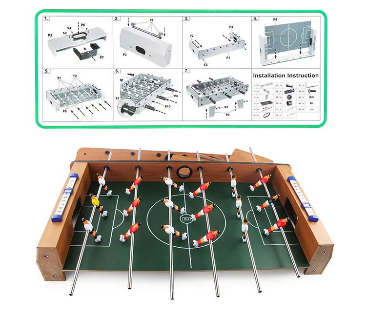 Mini Wooden Foosball Tables Competition Portable Soccer Game - Buy ...