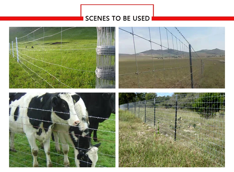 Manufactory Wholesale Game Fence Wire Goat Fence Fence Wire Farm ...