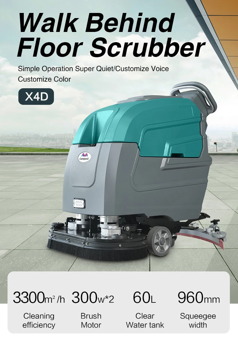 Fetrow Floor Cleaning Machine - Efficient Floor Scrubber