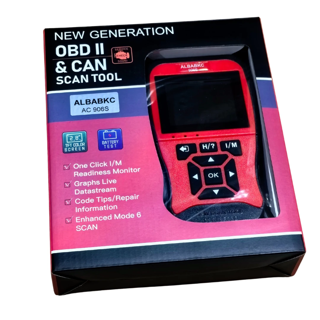 Albabkc 906s Car Diagnostic Tool Code Reader Obd2 Automotive Scanner ...
