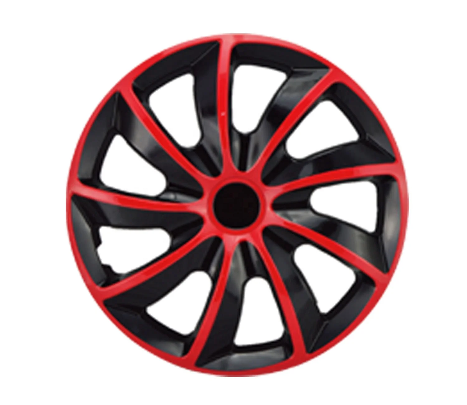 TOPLEAD universal swift Auto hubcap rim skin cover anti wear twin color car wheel cover with stainless steel ring