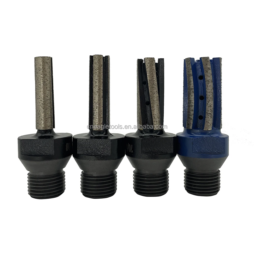 High Speed Stone CNC Diamond Finger Bit for Granite/marble