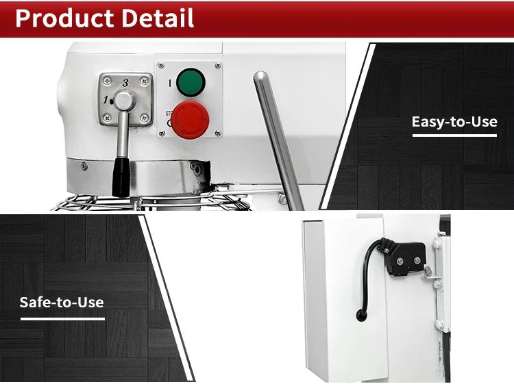 Bakery Equipment B10 10l Planetary Dough Mixer Electric Food Mixing ...