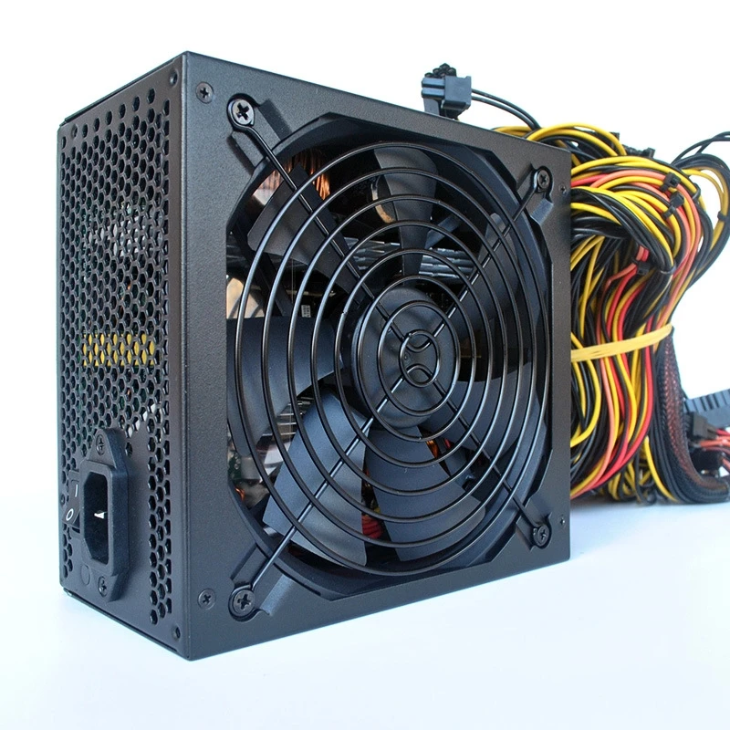 2000w Pc Psu Power Supply Gaming Quiet 120mm Fan 20/24pin 12v Atx ...