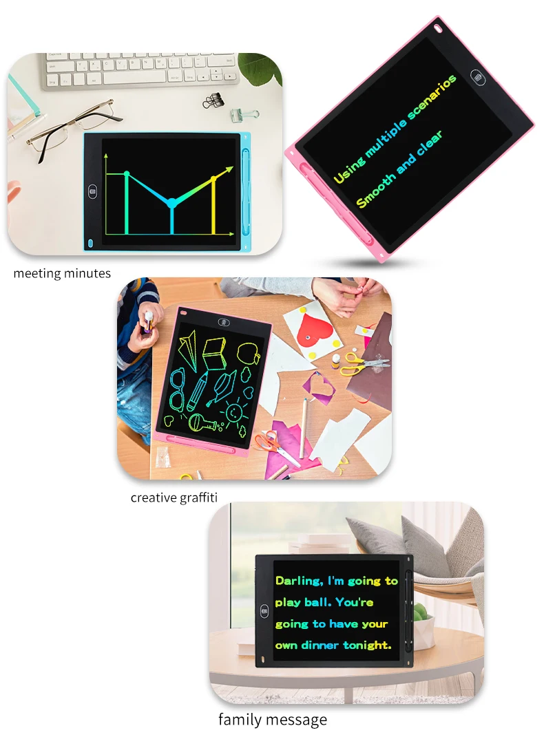 Bulk Children Tablet 20 Pieces Write Pad Digital Notebook Drawing ...
