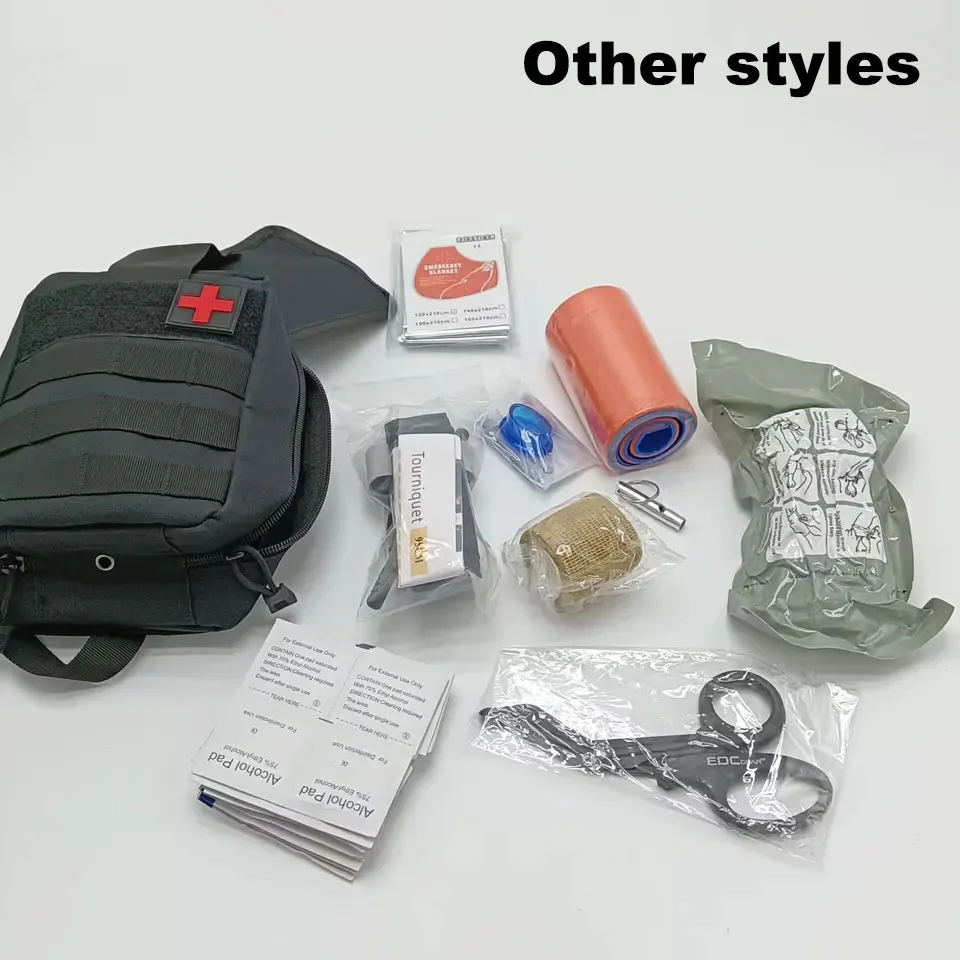 35 Piece Emergency Bug Out Bag Survival Kit Camping Hiking Accessories ...