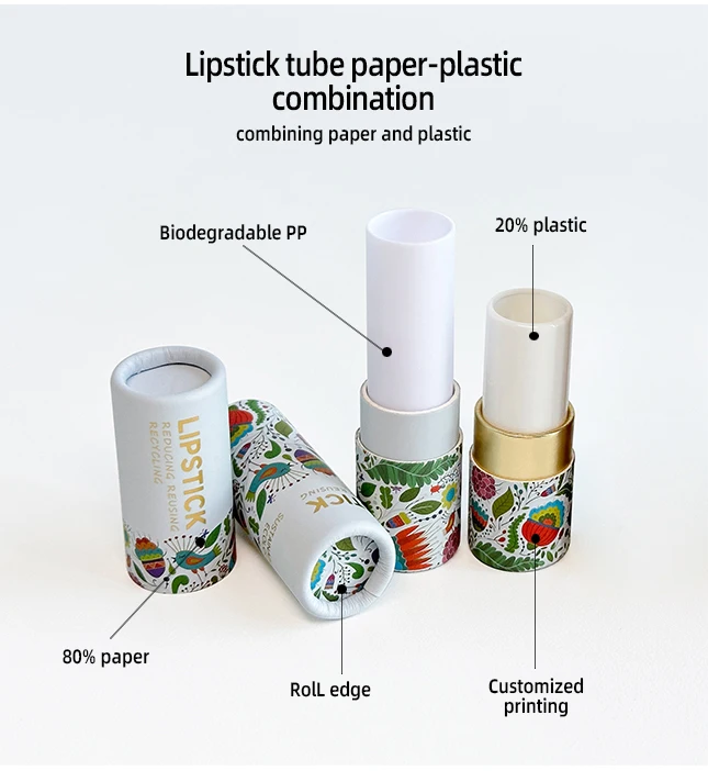 Custom Empty Oval Deodorant Stick Container - Refillable