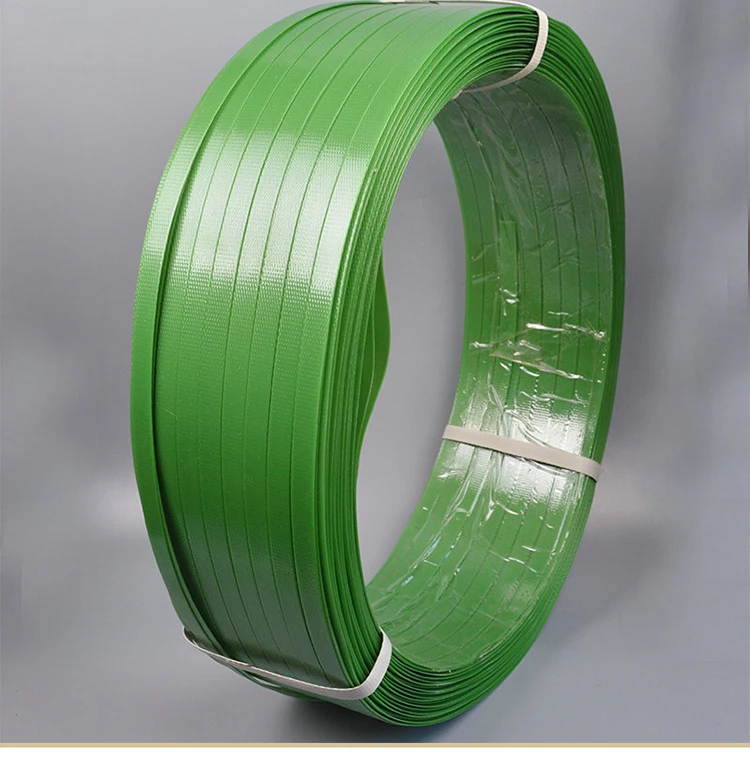 Customization Green Embossed Pallet Packing Strapping Plastic Pet Strap ...