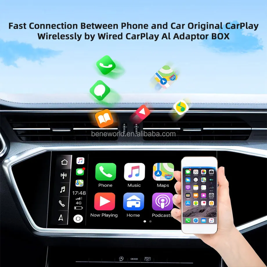 High Quality Wireless Carplay Android Auto 8 Core 8 Gram 256g Rom ...