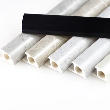 10mm Ceramic Angle Strip Round Pvc Tile Trim For Marble Edge Decoration ...