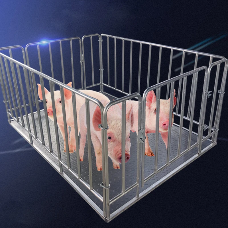 New Floor Scale Design Weight Beam Load Bar Livestock Cattle Weighing ...