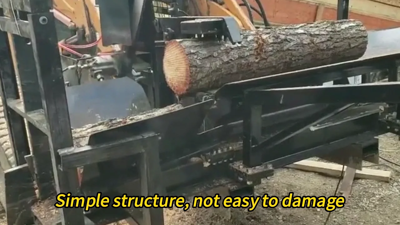 Firewood Processor Rima Skid Steer Firewood Processor With Hydraulic ...