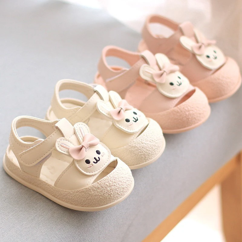 Cute Princess Baby Bunny Sandals Unisex Soft Bottom Breathable New ...