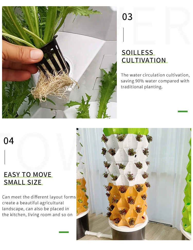 Greenhouse Pineapple Aeroponic Growing Towers Hydroponics Vertical Garden Systems - Buy Garden ...