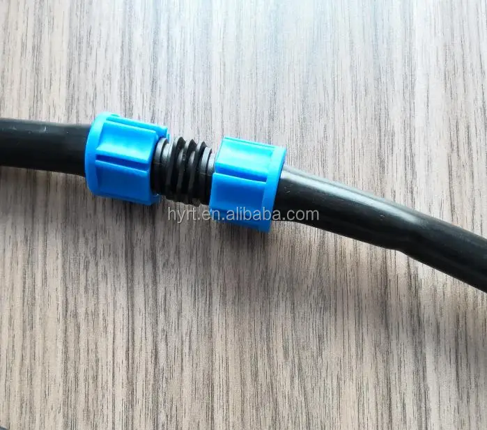 Agriculture Irrigation Drip Tape Connector Lock Nut Fitting Connector ...