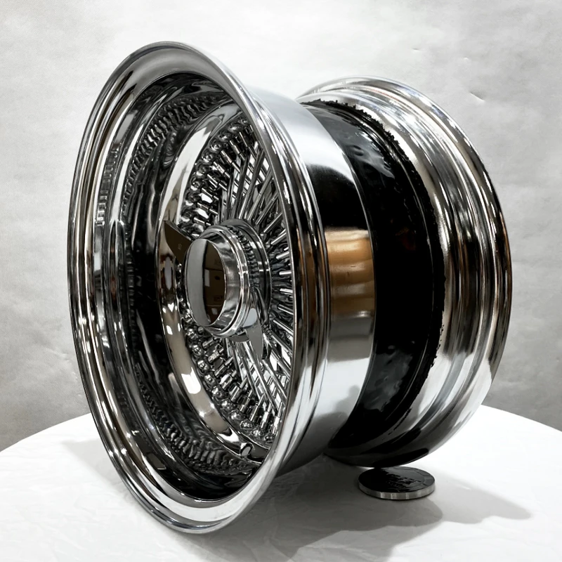 High Quality Wheels 13 14 15 16 17 18 19 20 Inch 13x7 72 Spokes Steel ...