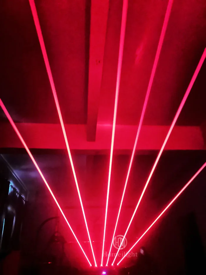 Rgb Laser Beam Bar With 6 Eyes For Dance Party & Dj Lights - Oem