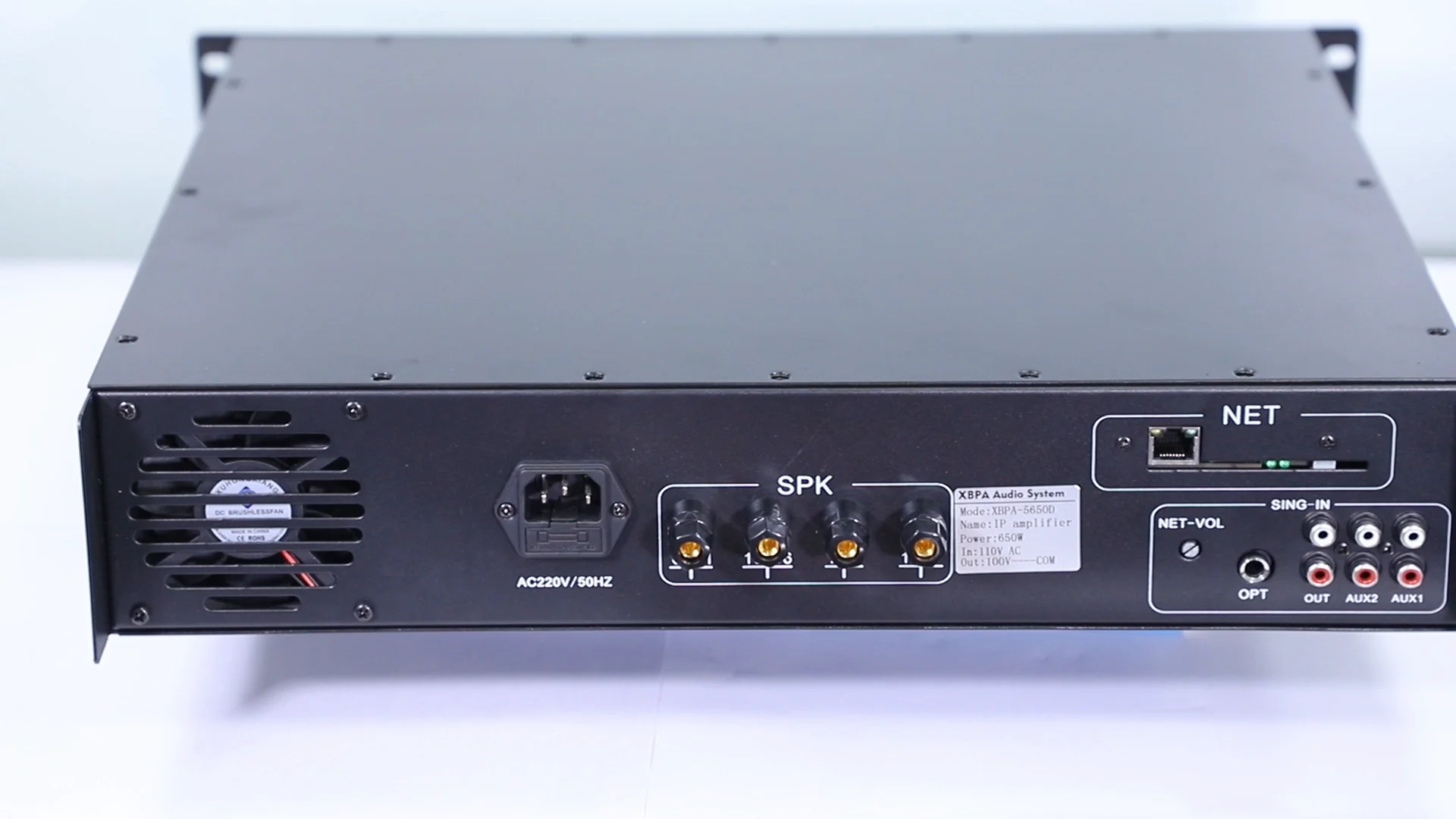650W Power Amplifier - Professional Public Address System
