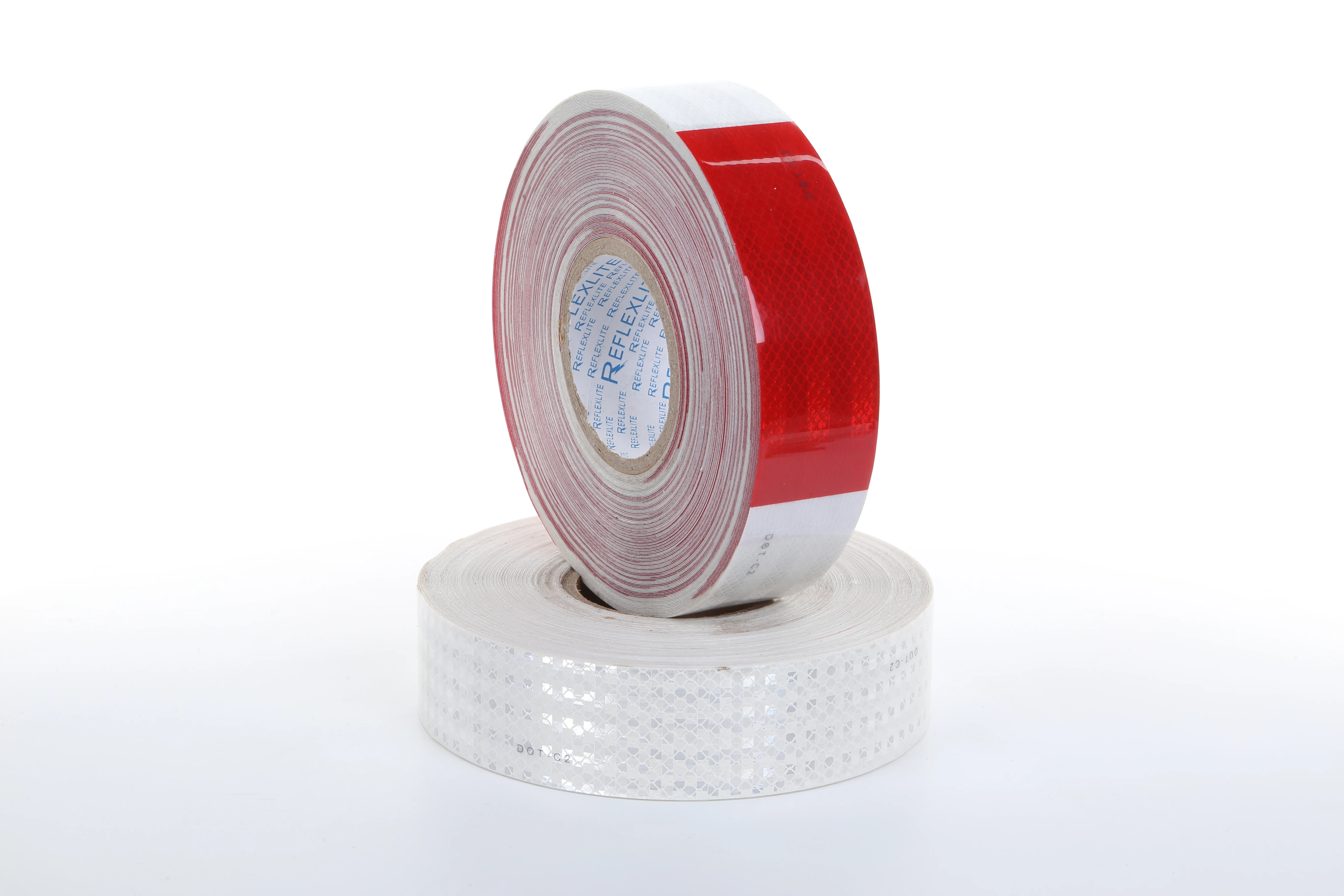Dot-c2 Reflective Tape Red White Waterproof Self Adhesive Trailer ...