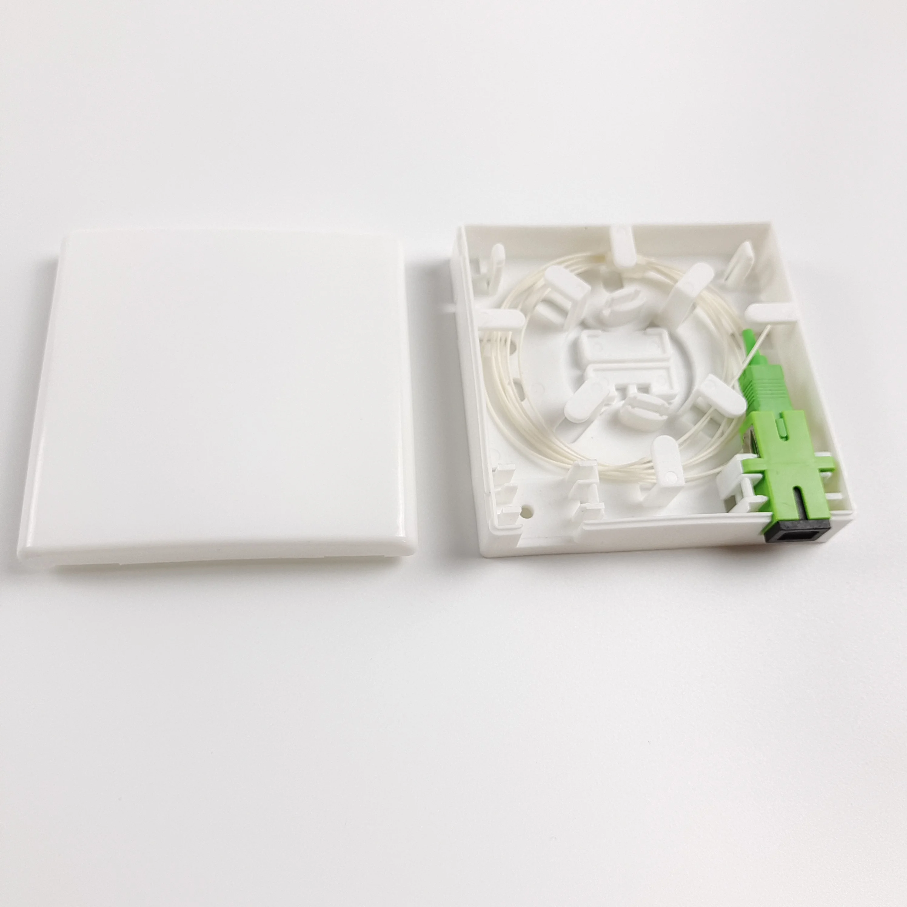 Sc Duplex Box Ftth Faceplate Information Panel Fiber Optic Terminal Box ...
