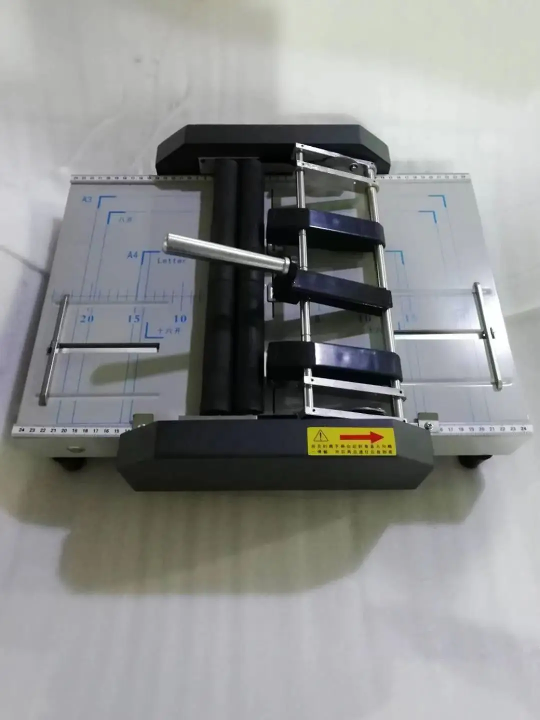 A3 Size Paper Book Desktop Stapler and Folder Stapling Folding Booklet ...