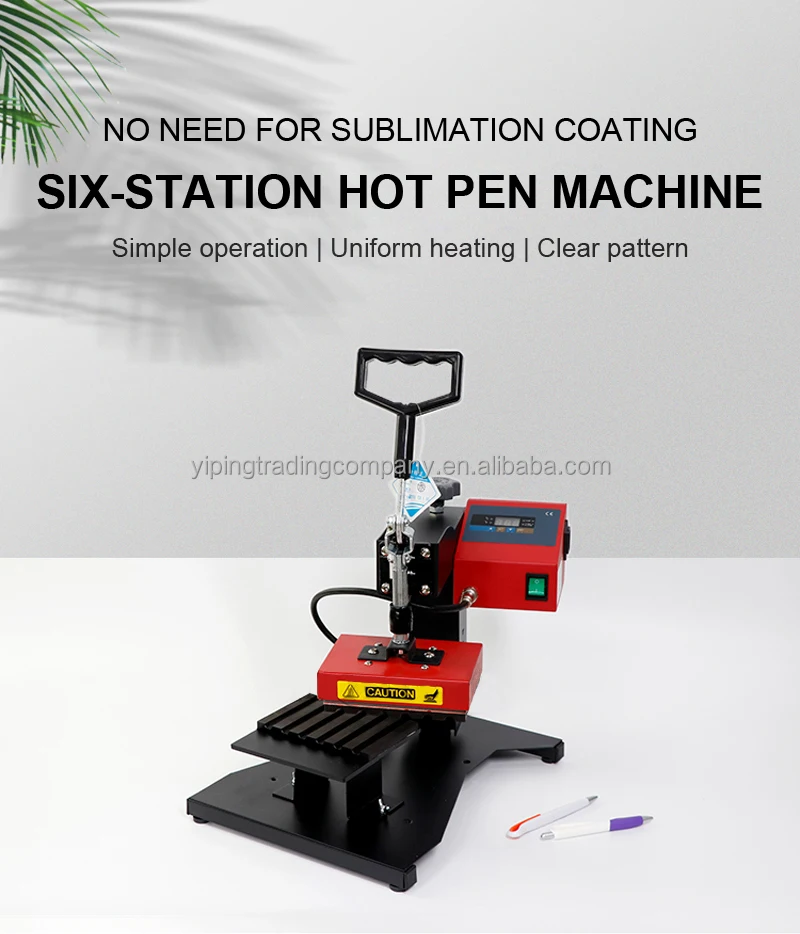 Customize Pens with Ease Using YIPING Heat Press Machine