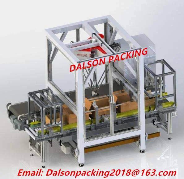 Small Bags Delta Robot Spider Hand Sachet Pouches Carton Packer Packing ...