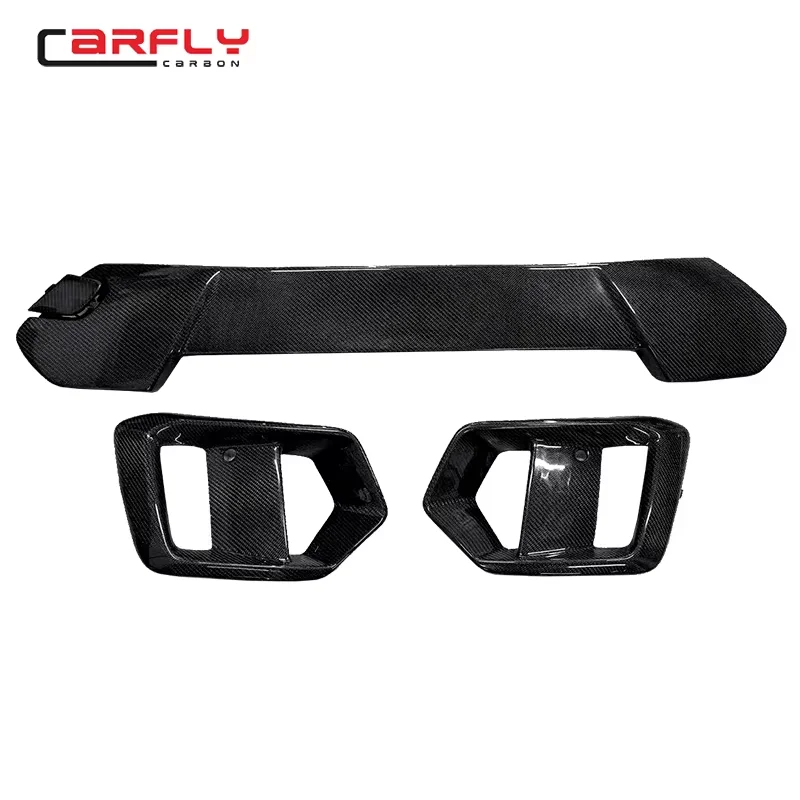 RS Style Front Bumper Garnish & Fog Light Cover for Ford Focus 2015-2017