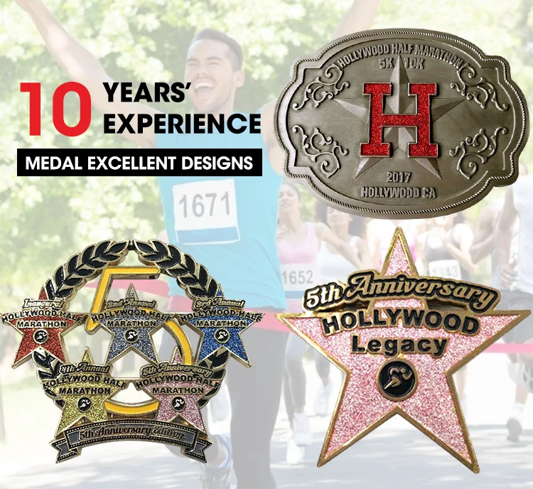 Hyper Crafts Custom Made Medals Gold Silver Plated Products Cheap Zinc ...