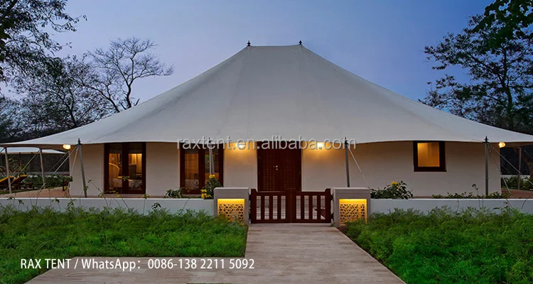 100 SQM Tent House for Permanent Living - Luxury & Durability