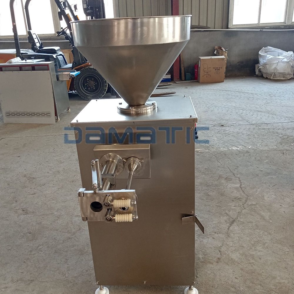 Pneumatic Quantitative Twist Ham Sausage Kink Filler Stuffer