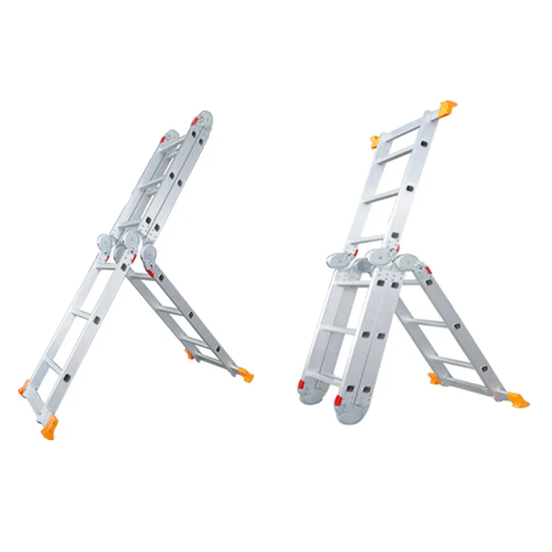 Aluminum Folding Multifunctional Ladders - Durable & Versatile