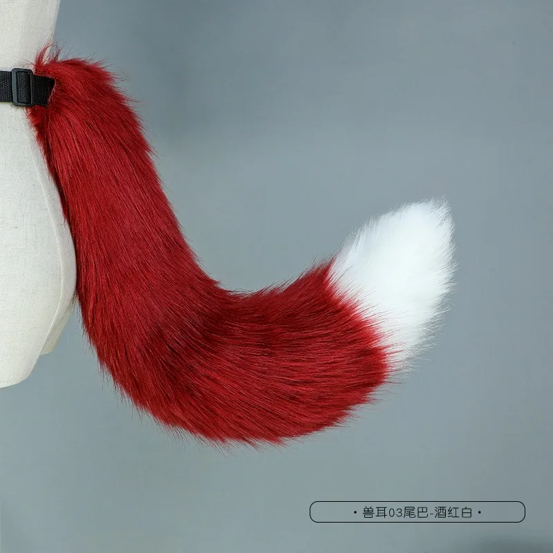 Customized Handmade Plush Simulation Fursuit Animal Tail For Women ...