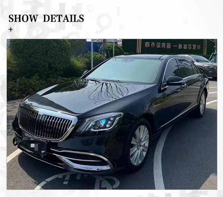 Gbt Factory Facelift Body Kit Mercedes W221 Upgrade 2018 W222 S Class ...