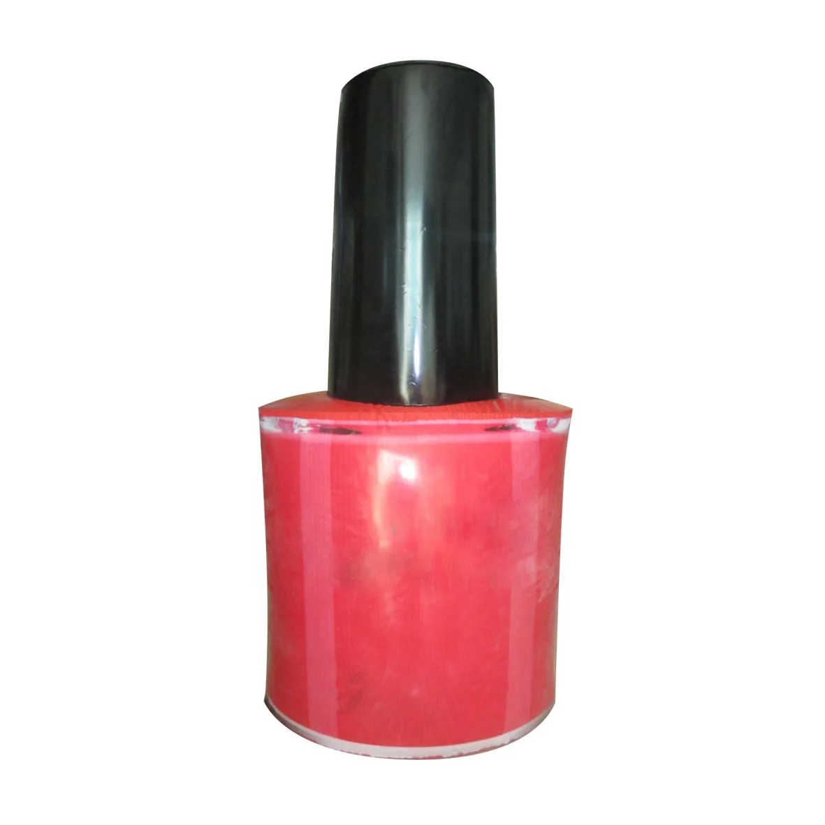 Custom PVC Inflatable Nail Oil Bottles for Advertising