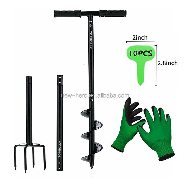 Manual Twist Tiller Garden Claw Cultivator Hand Tiller Soil Ripper Lawn ...