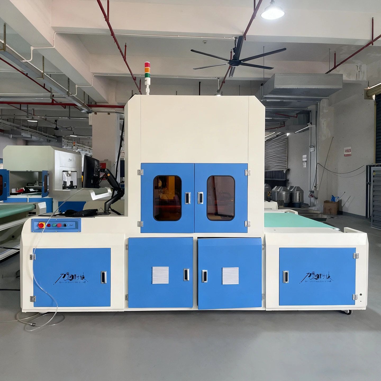 AI-Driven Intelligent Motorized Marking Machine for Fabric Leather and ...
