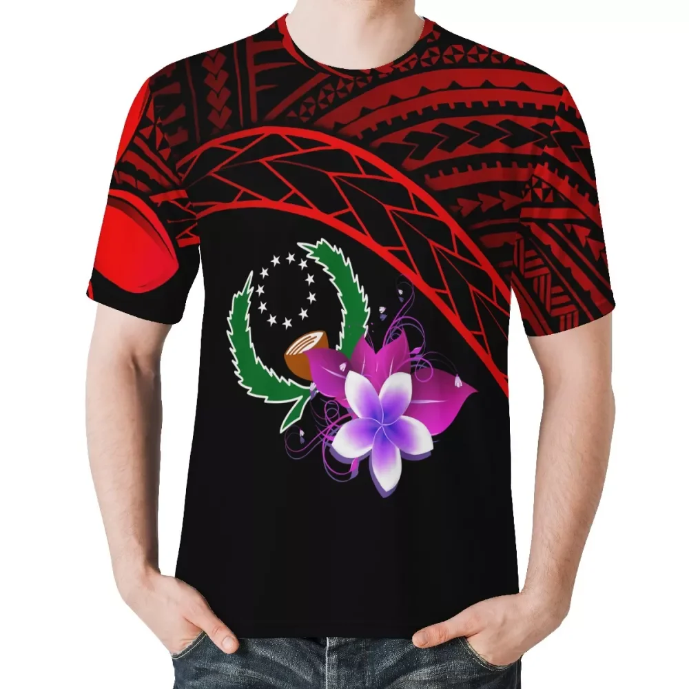 Bird Of Paradise Flowers Design Pohnpei Polynesian Traditional Tribal ...