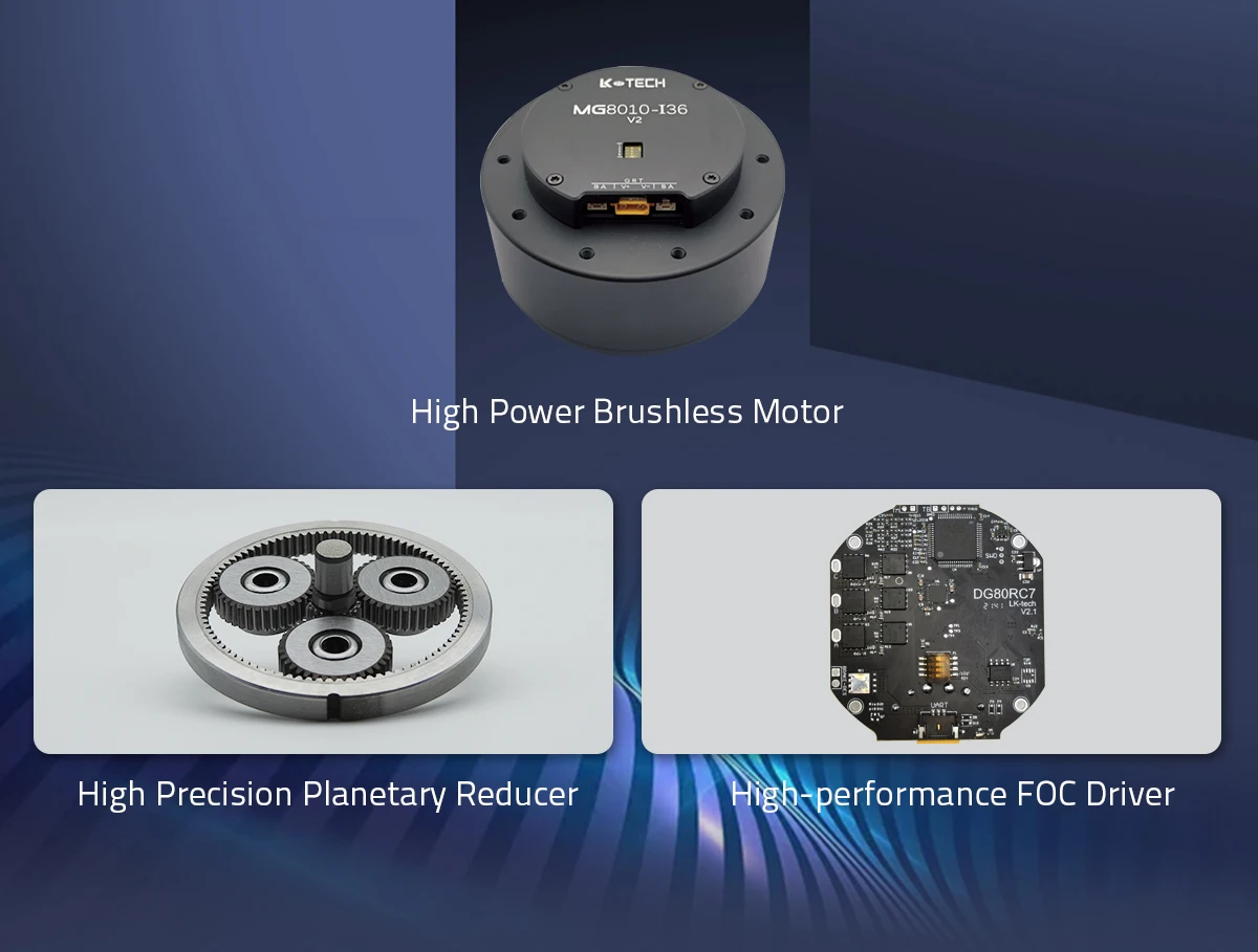 Mg8010-i36v2 High Torque Robot Servo Motor for Exoskeletons