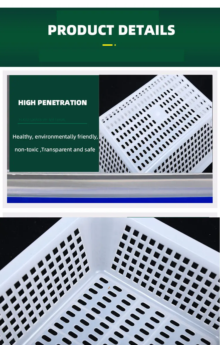 White Food Grade Wholesale Snack Fruit Basket Durable Mesh Supermarket ...