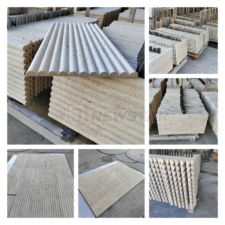 Travertine Exterior Wall Cladding for Project Natural Stone Slabs ...