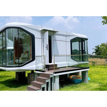 Glamping Pod Cabin Etong Villas Full Modern Prefabricated Houses ...