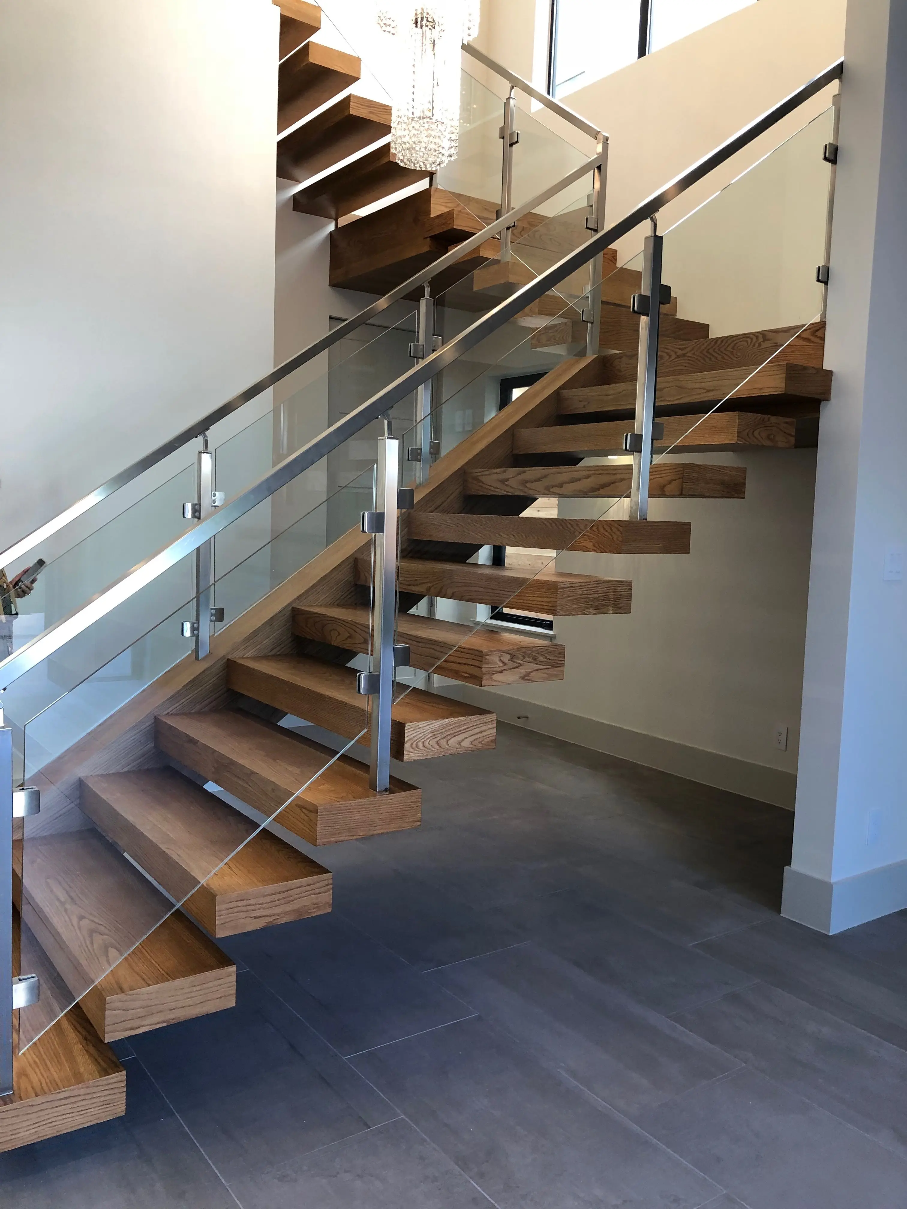 Australian/canadian Standard Staircase Modern Interior Staircase With ...