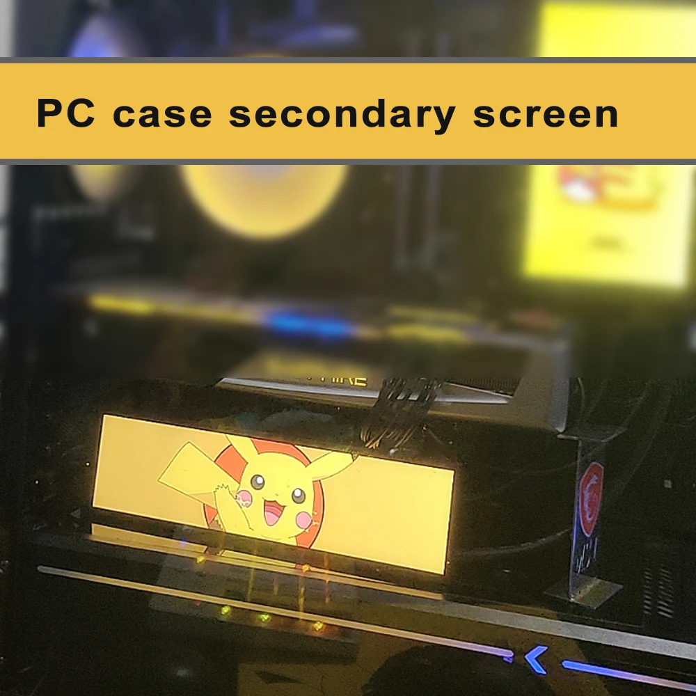 Factory 8.8inch Touchscreen Monitor Wide Stretched Bar Display 1920x480 ...