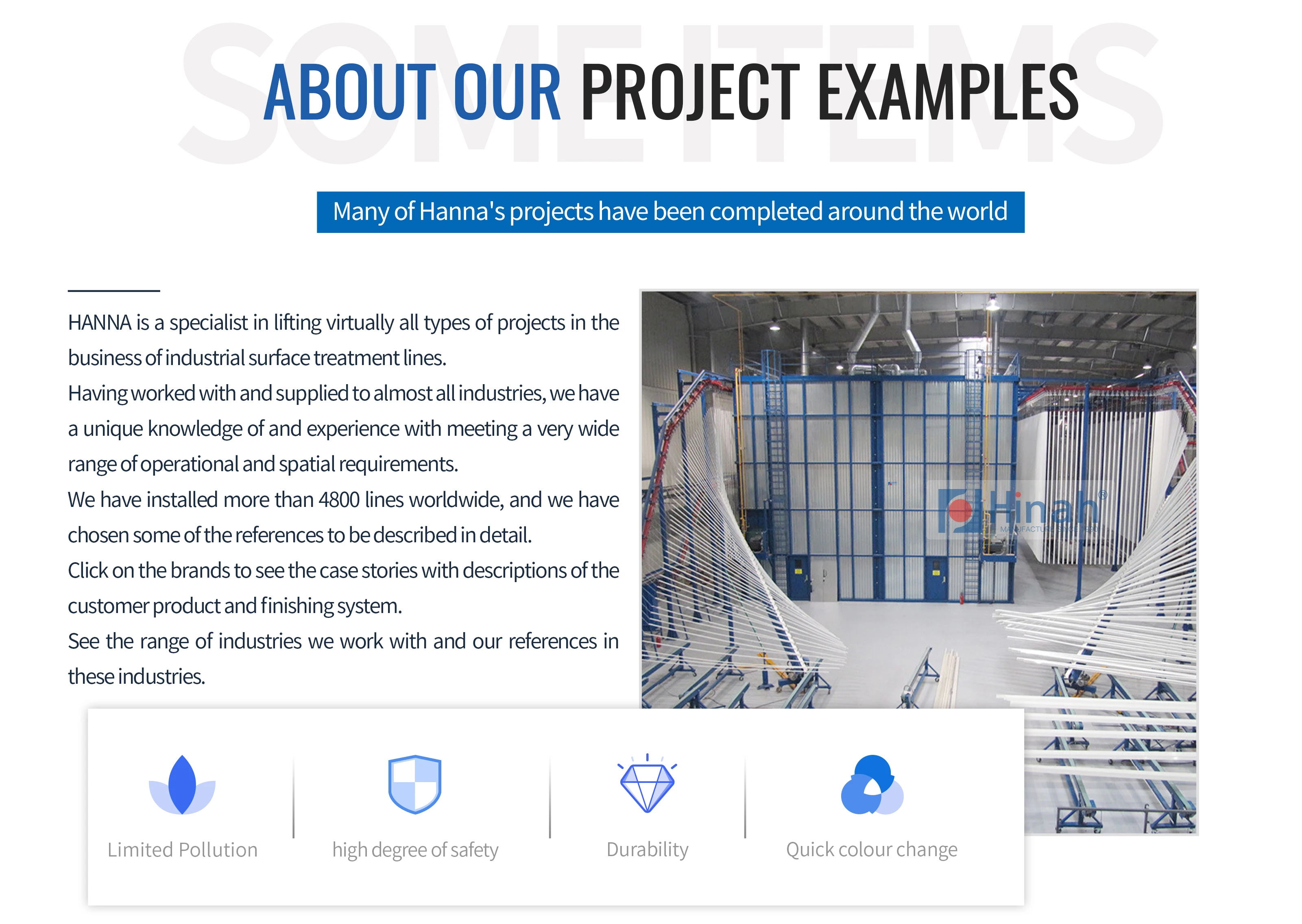 Aluminum Profile Powder Coating Line with Famous Brand PLC