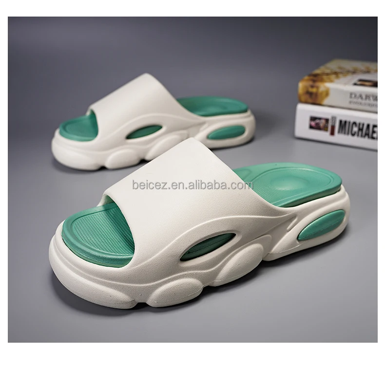 Custom Designer Printed Slides Slippers Customized Eva Soft Embossed ...