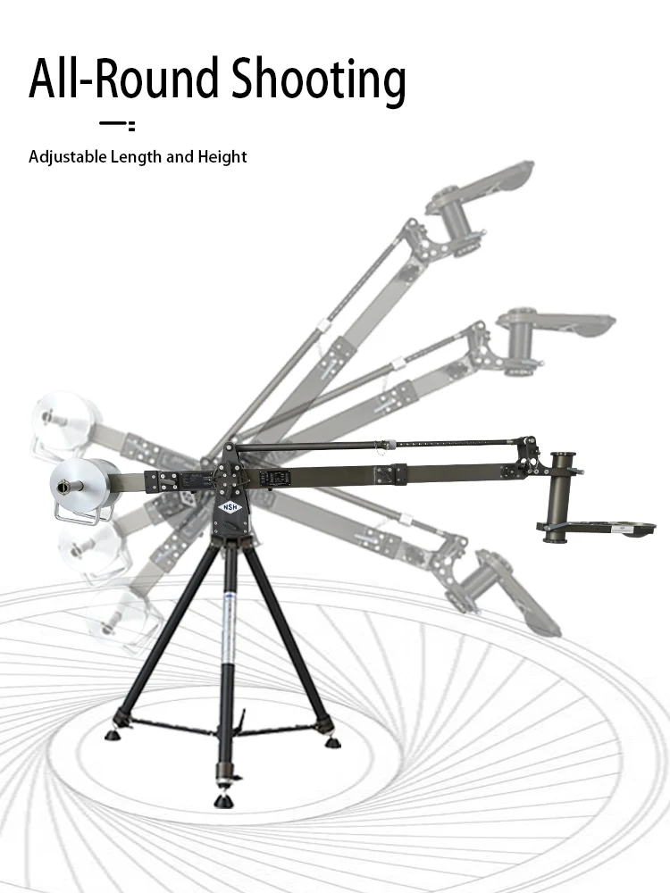 Alibaba.com: NSH Crane Camera Jib with Tripod, Cinema Dolly for Film ...