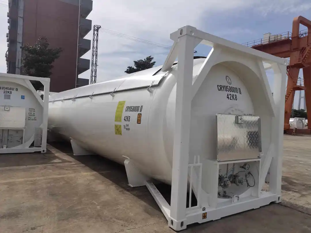 40ft T50 Tank Container - Ideal for LPG Gas Transportation