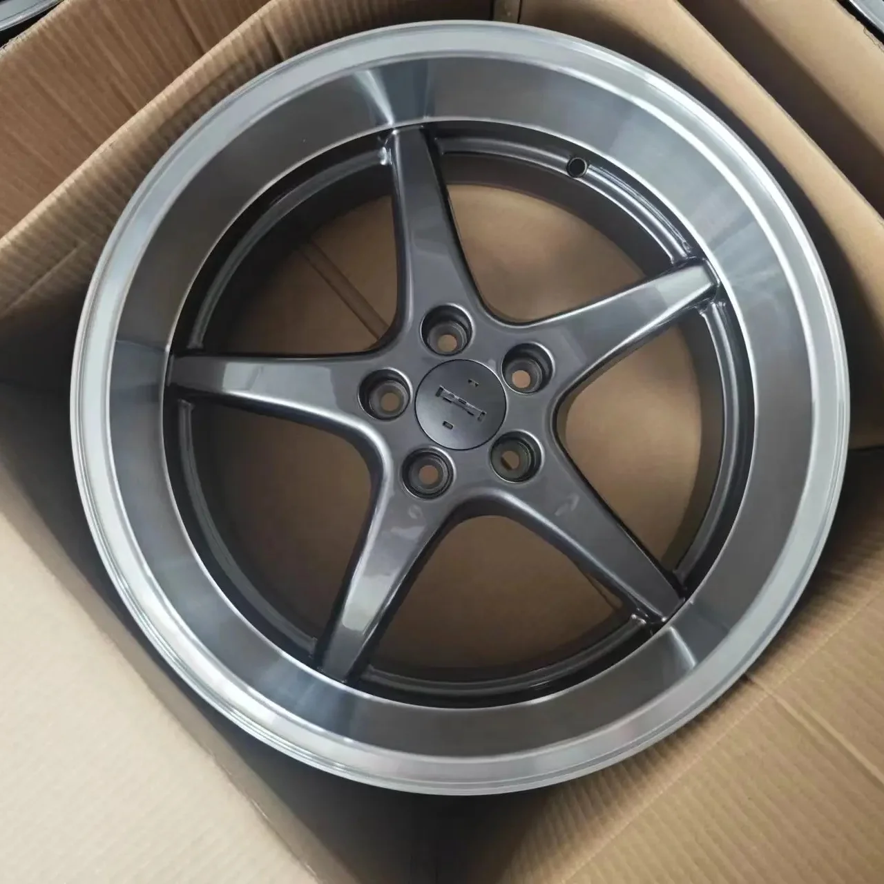 YXQ Deep Dish Wheels 18*8.5 5*108 PCD 6mm Offset 65.1 CB Alloy Wheels ...