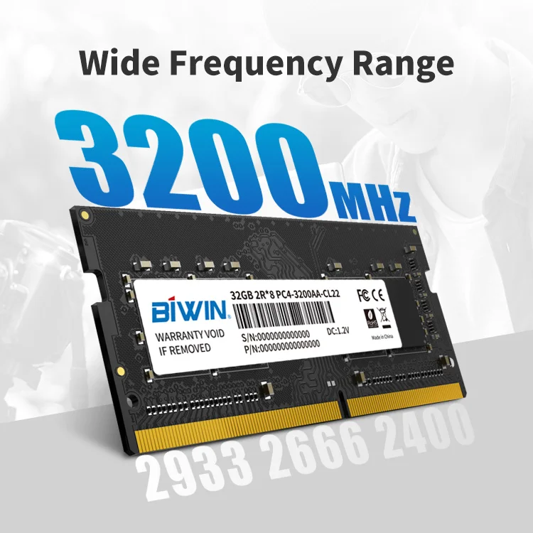 Biwin Memoria Ram Chip Ddr4 Sodimm Laptop Memory 2666mhz Cl19 Single ...